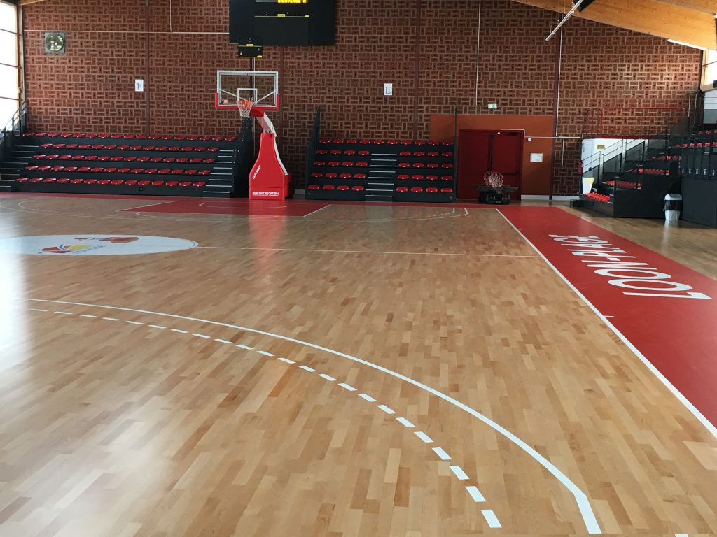Sol Terrains de Basket indoor et outdoor : gymnases et particuliers
